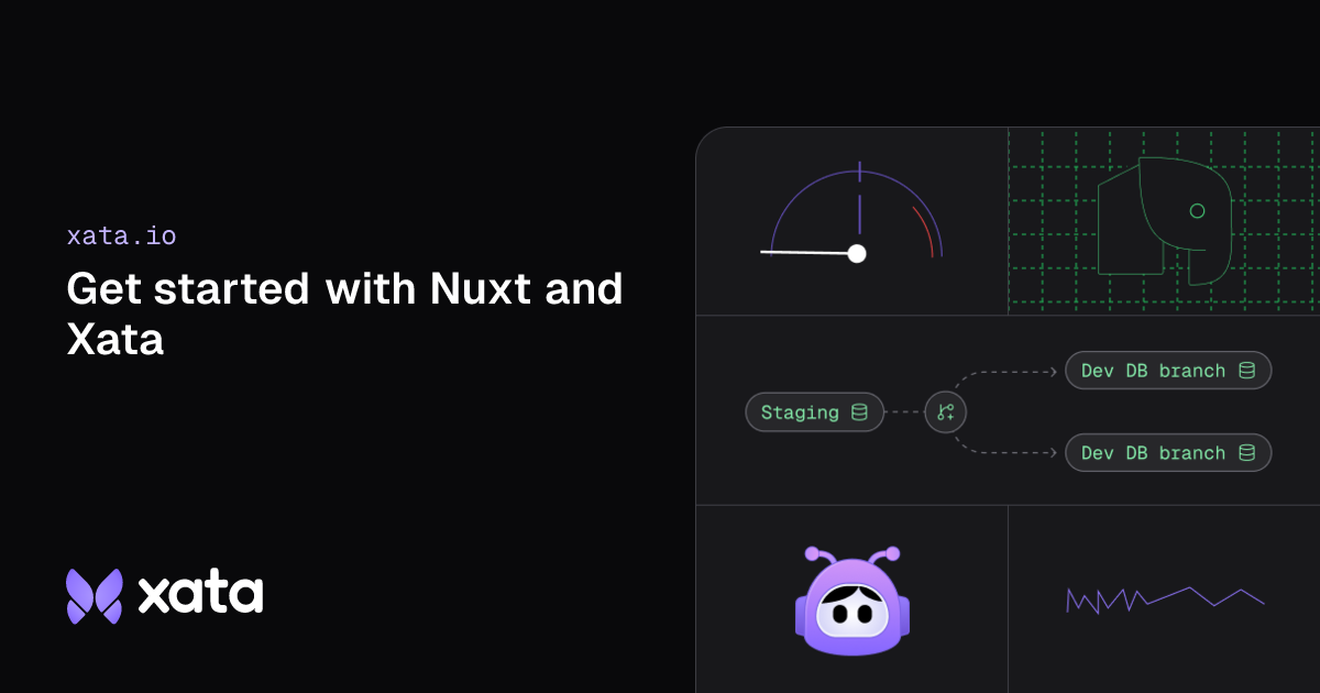 Get started with Nuxt and Xata