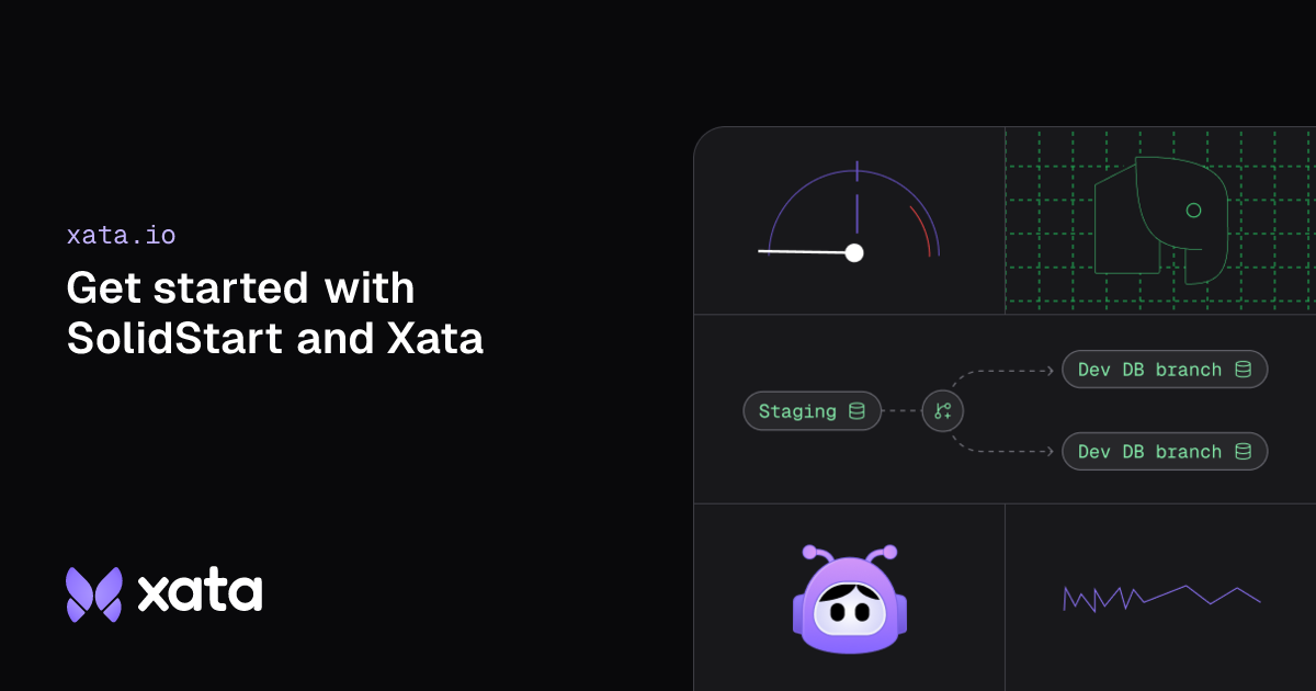 Get started with SolidStart and Xata