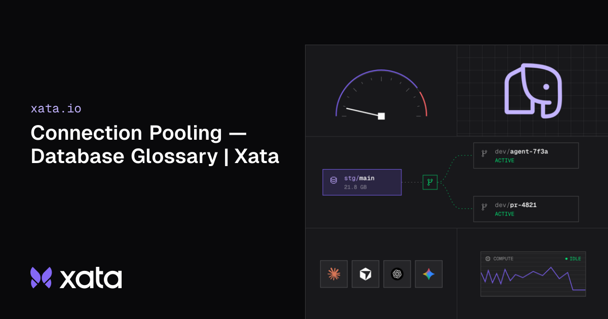 Connection Pooling — Database Glossary | Xata