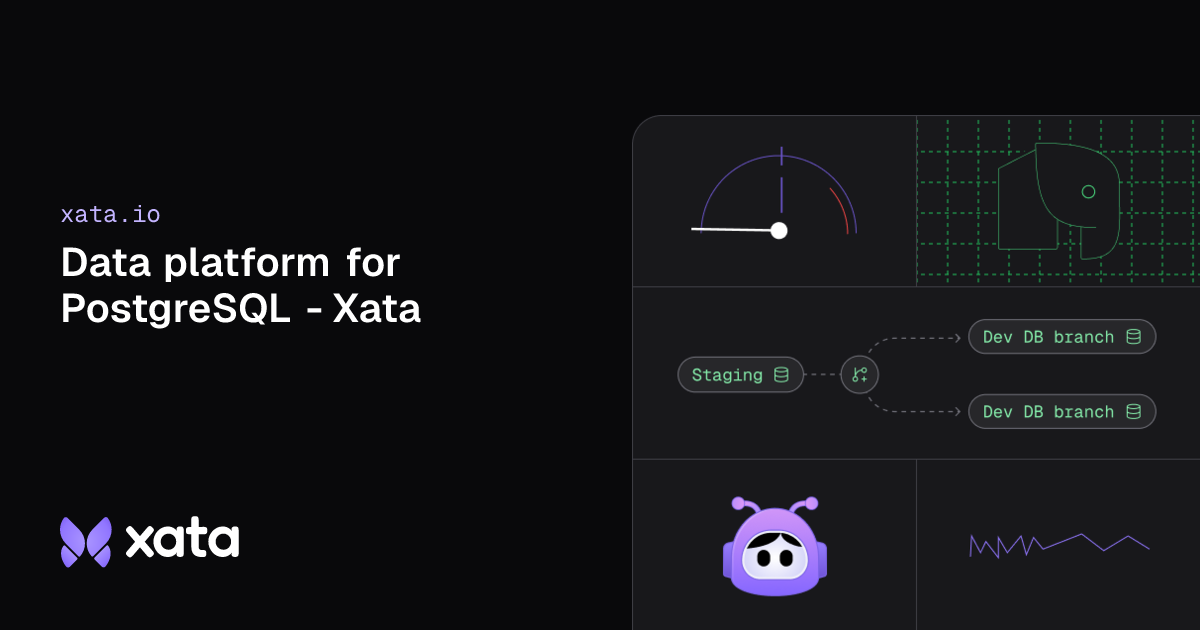 Data Platform For Postgresql Xata 